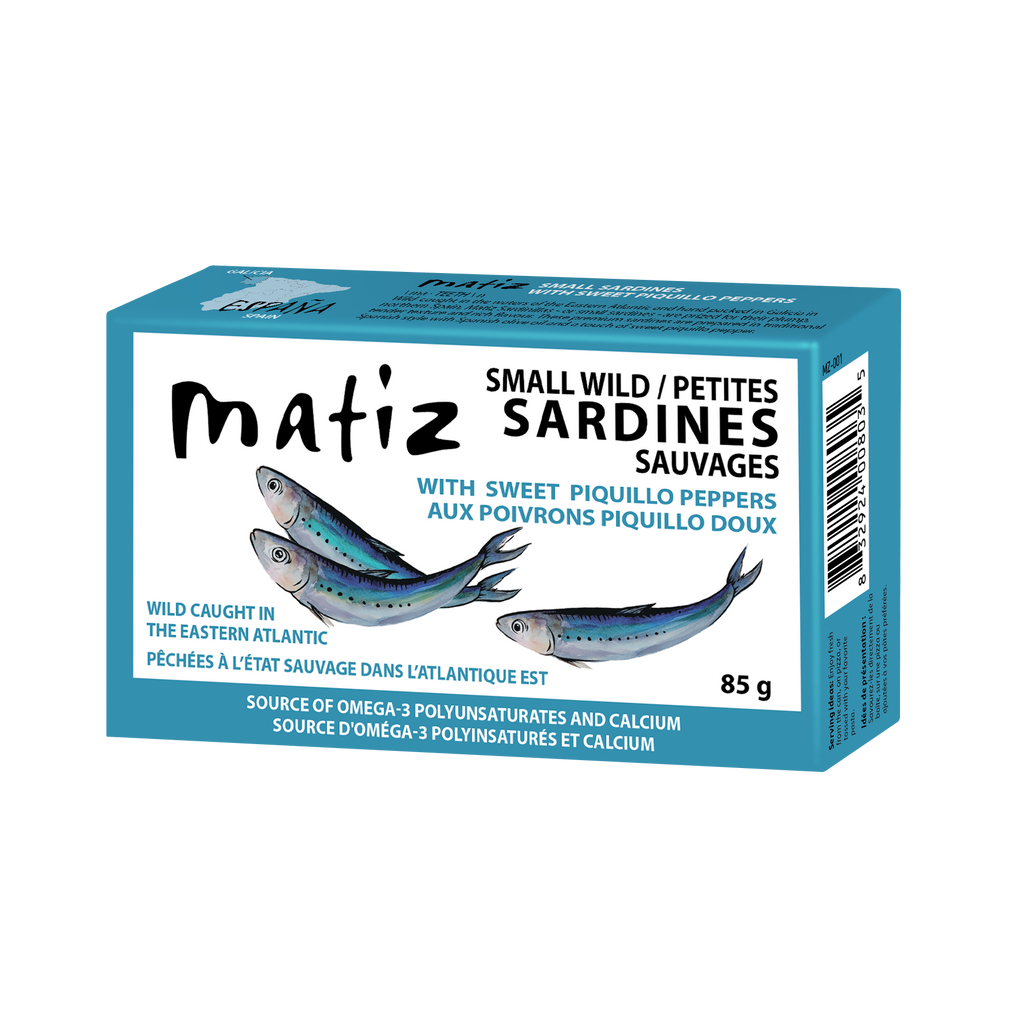 Matiz Wild Small Sardines with Sweet Piquillo Peppers – Culinary ...